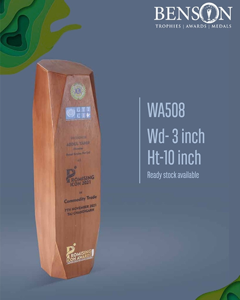 Best Trophy Manufacturer in Delhi And NCR - Benson Trophies